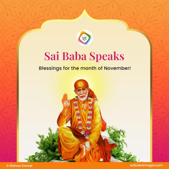 Sai Baba's Blessings For Today & Daily Messages For You